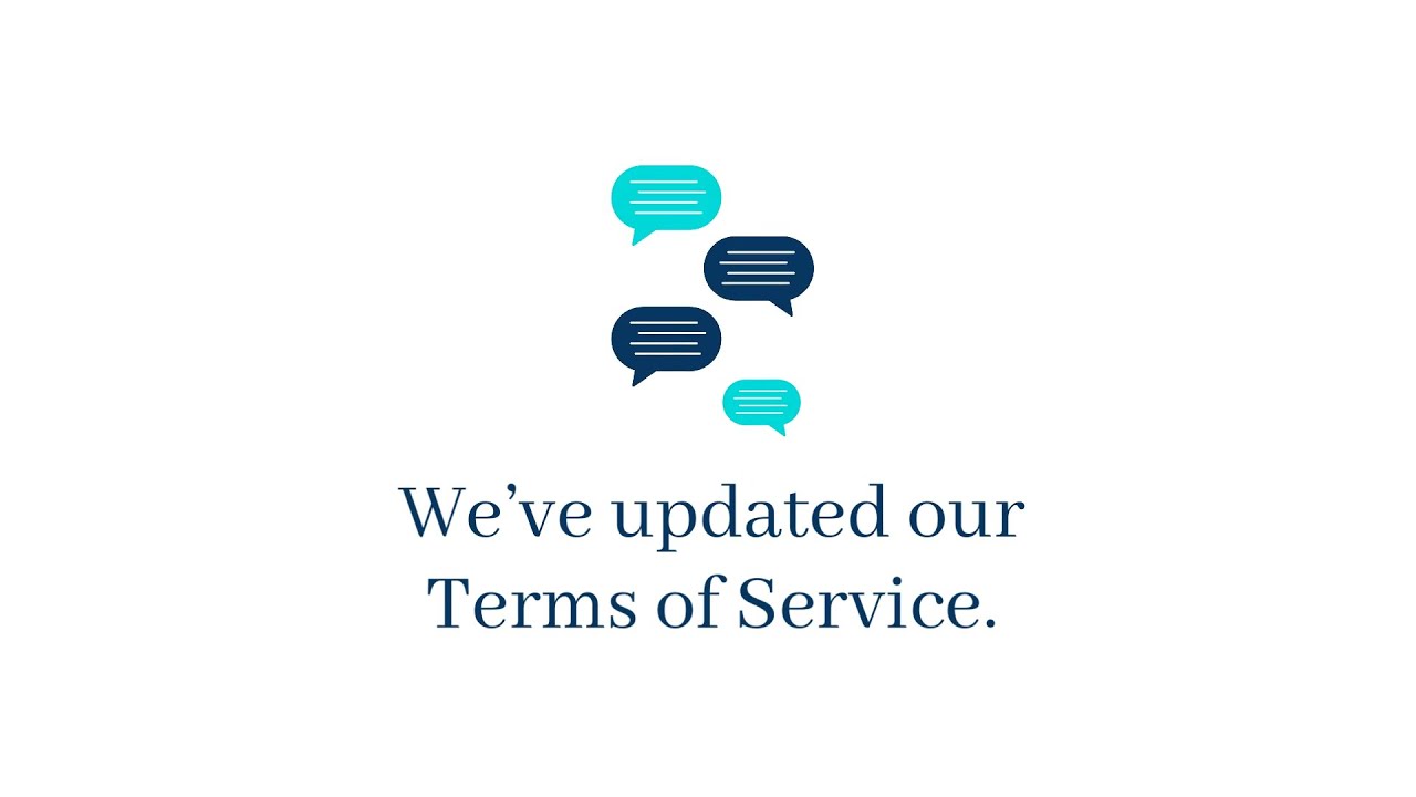 Terms of Service Change Video Template (Editable)