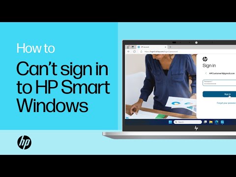 Cannot sign in to or create an HP Smart account (Windows) | HP printers | HP Support