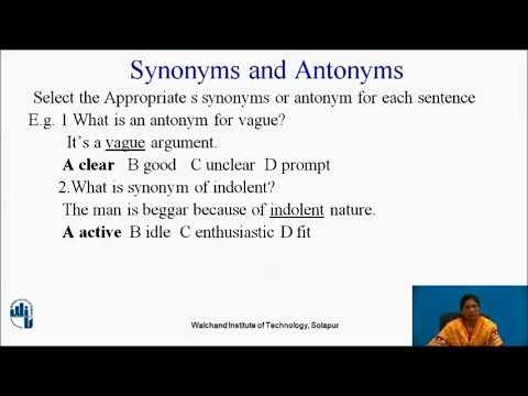 Synonyms III