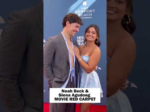 Noah Beck & Siena Agudong Red Carpet