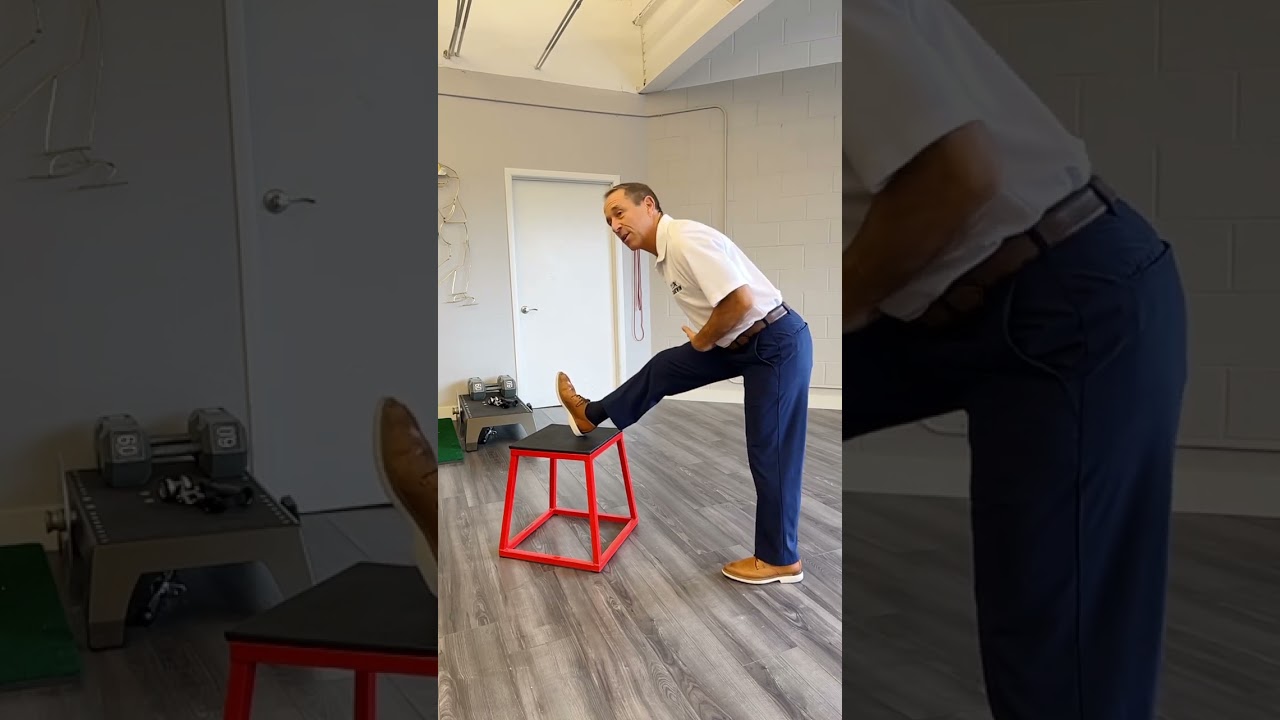 Bent knee hamstring stretch