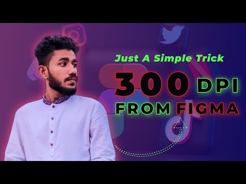 How to Download a 300 DPI High Resolution Image From Figma | How to Export Image from Figma