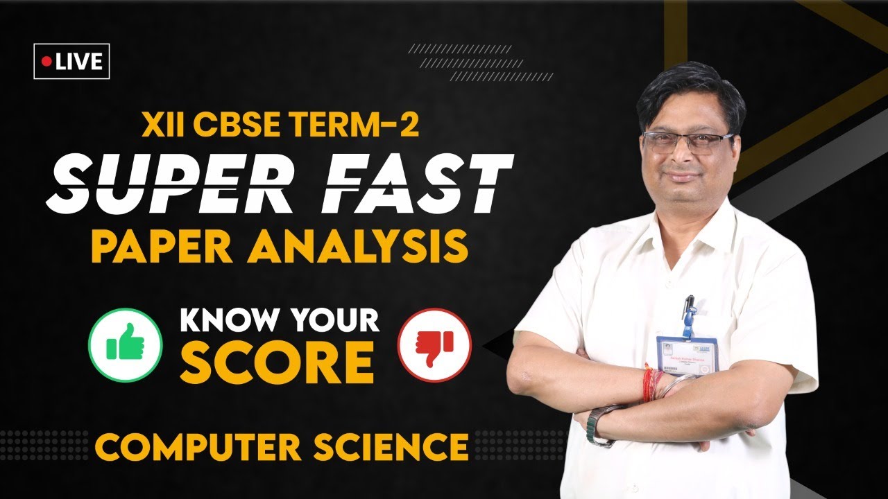 CBSE Class 12 Computer Science Term-2 Paper Solution & Analysis | ALLEN Career Institute