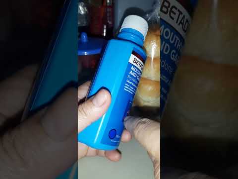 Betadine Mouthwash obat kumur antiseptik #viral #shopee