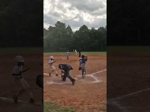 Jahell drives ball for a single! (PG Tourney 6/15/2025) #perfectgame #baseball #trend @steve2fa