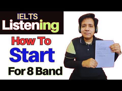 IELTS Listening: Part 1 How to Start For Band 8 By Asad Yaqub