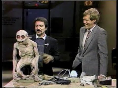 Film s/fx Expert Tom Savini Collection on Letterman, 1984-87