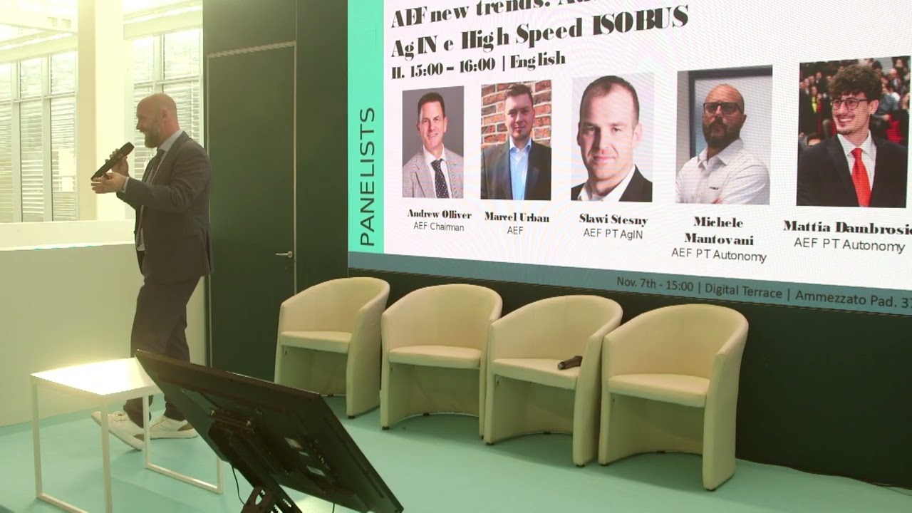 AEF new trends: autonomous machines, AgIN and High Speed ISOBUS