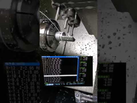 How to mill threads with the milling tool of CNC lathe | CNC Smartlathe