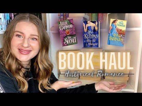 HISTORICAL ROMANCE BOOK HAUL: Lisa Kleypas, Julie Garwood, Sandra Hill, Lynsay Sands & more