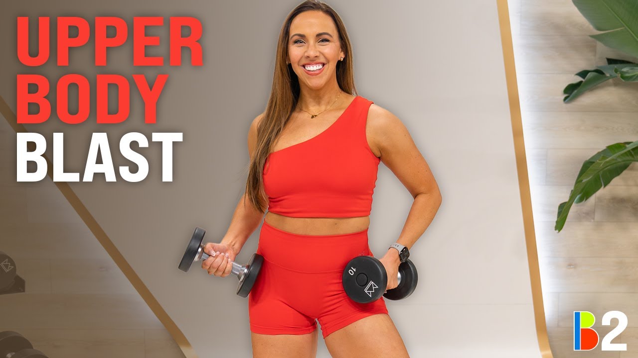 Dumbbell Strength Workout | 30 Min Upper Body Training for Every Fitness Level!