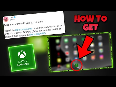 How to DOWNLOAD FORTNITE MOBILE Using XBOX CLOUD GAMING