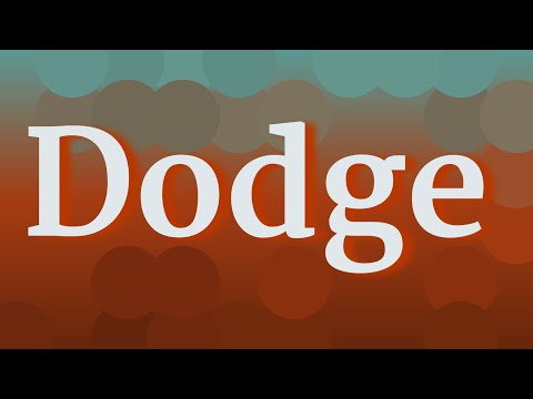 DODGE pronunciation • How to pronounce DODGE