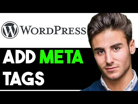 ADD META TAGS IN WORDPRESS WEBSITE WITHOUT PLUGIN 2025! (FULL GUIDE)