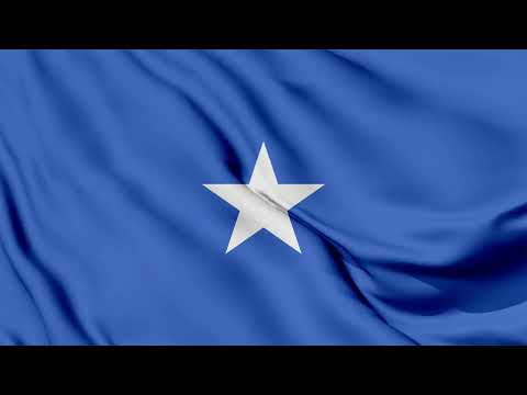 Somalia Flag Waving Background | HD | ROYALTY FREE