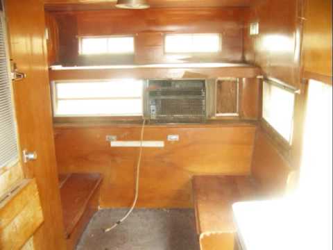 1970's HOLIDAY RAMBLER CAMPER TRAILER RV FOR SALE--$1 NO RESERVE AUCTION