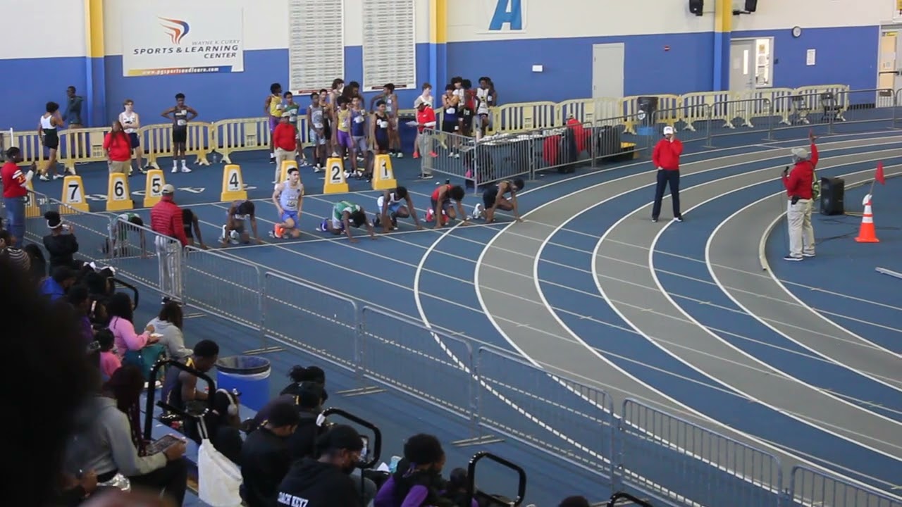 2025 PGCPS Indoor Champs- Boys 55m Dash Finals- Damien Howard