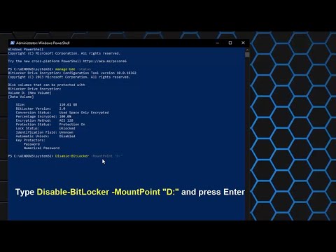 How to disable BitLocker in Windows 10