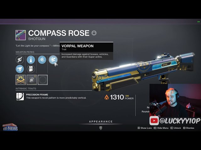 Destiny 2 Compass Rose: How to get the newest Solstice shotgun and God ...