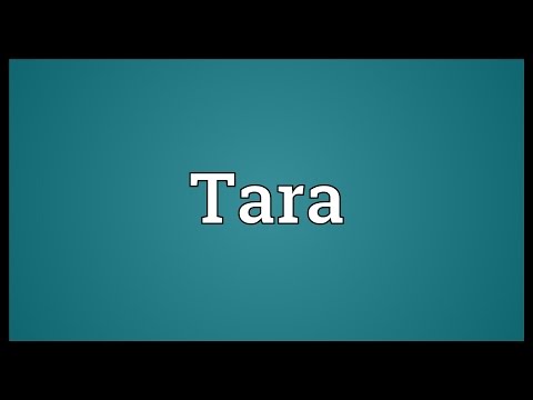 Tara Meaning