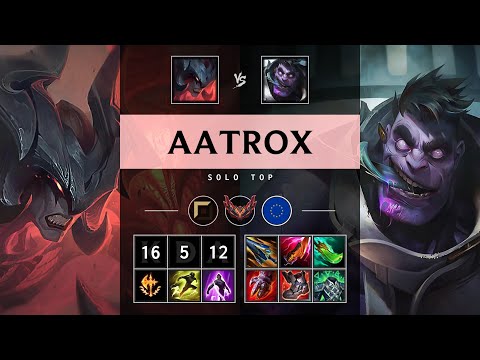 Aatrox Top vs Dr. Mundo - EUW Grandmaster Patch 25.12