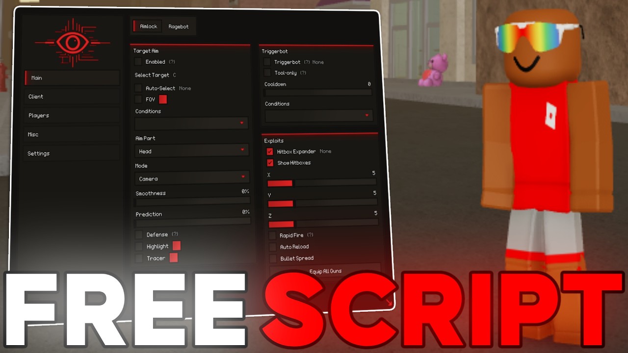 [FREE] The BEST Roblox Da Hood Script *NO KEY* Anti Aim, Silent Aim + MORE!