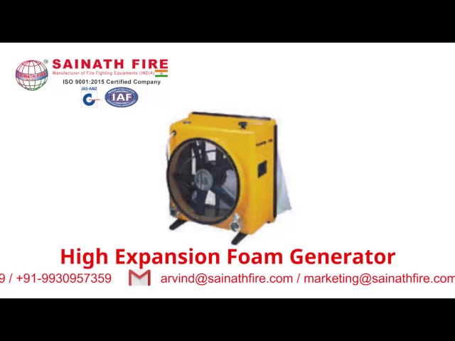 Medium Expansion Foam Generator - High Expansion Foam Generator ...