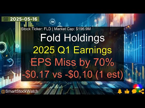 Fold Holdings (FLD|$196.9M) - 2025 Q1 Earnings Analysis