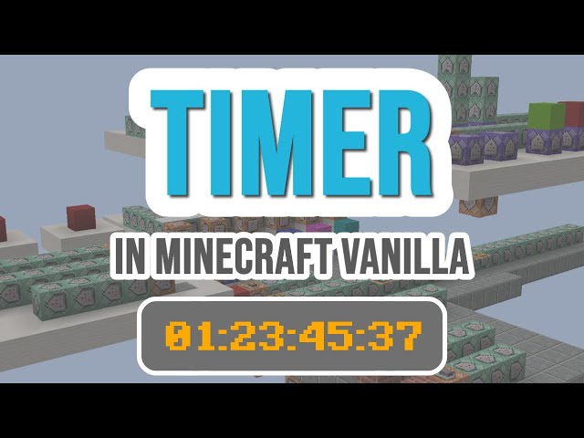 Timer Map + Datapack Minecraft Map