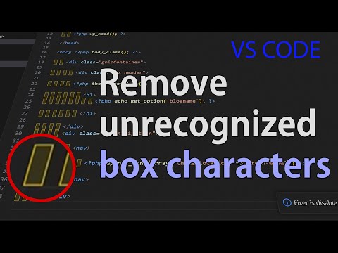 Remove weird box characters from pasted text in VS Code – One Minute ...