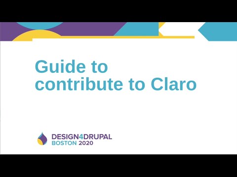 Guide to Contribute to Claro