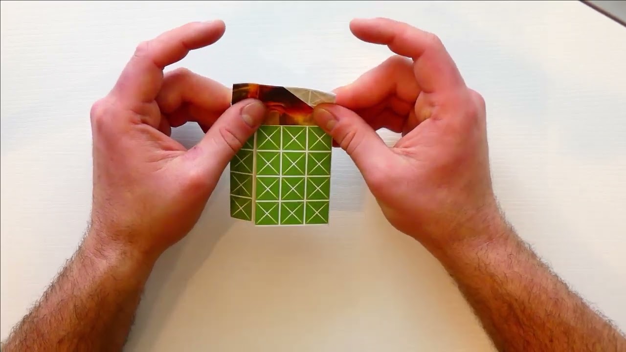 Foldology Origami Puzzles - Solution for #19
