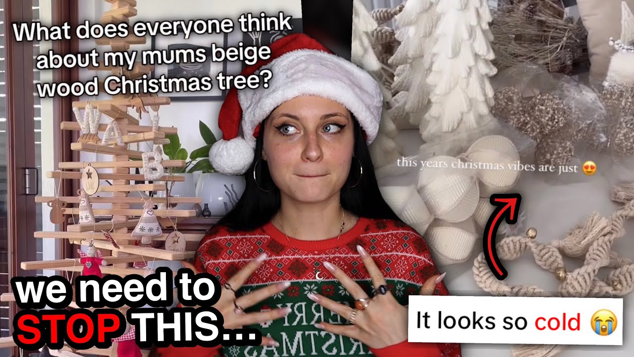 Sad Beige Mom's on TikTok Are RUINING Christmas...