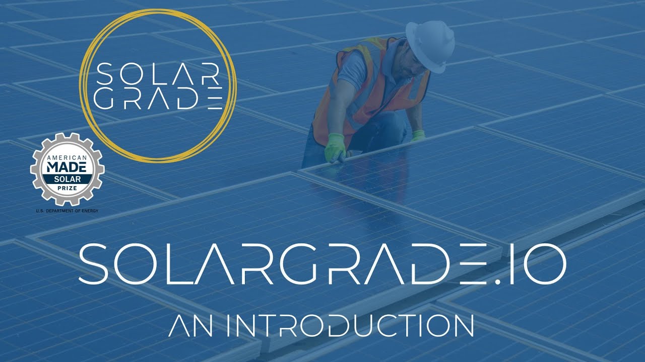 SolarGrade Introduction