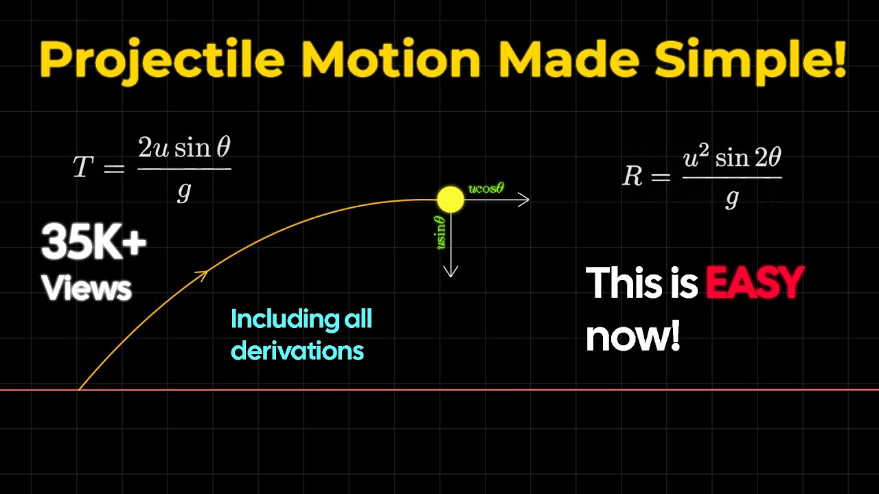 From Zero to Genius: Learn Projectile Motion Visually!