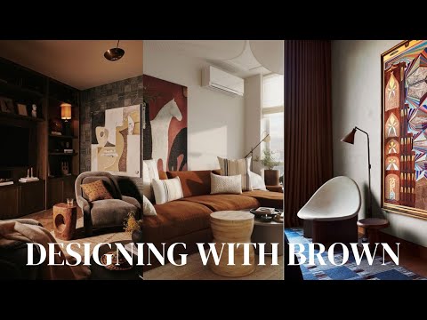 DECORATING WITH BROWN. Design Simplified.