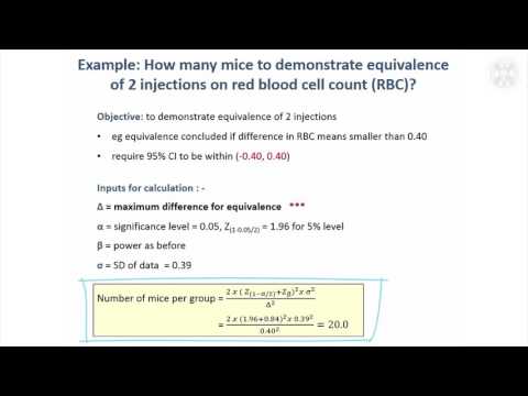 9. What if objective is to demonstrate equivalence?