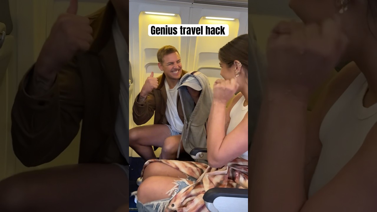 You’ve got to try this airplane travel hack!