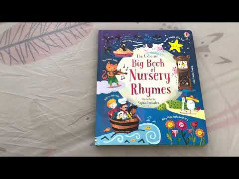 [Full Cover] 19 nursery rhymes from The Usborne Big Book of Nursery Rhymes board book- HEEL MOOI!