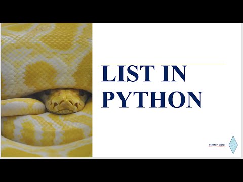 Python list tutorial/ what is list in python python documentation