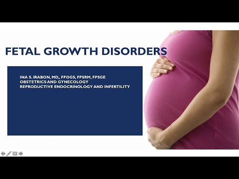 Fetal growth disorders – Doc Ina Ob Gyne