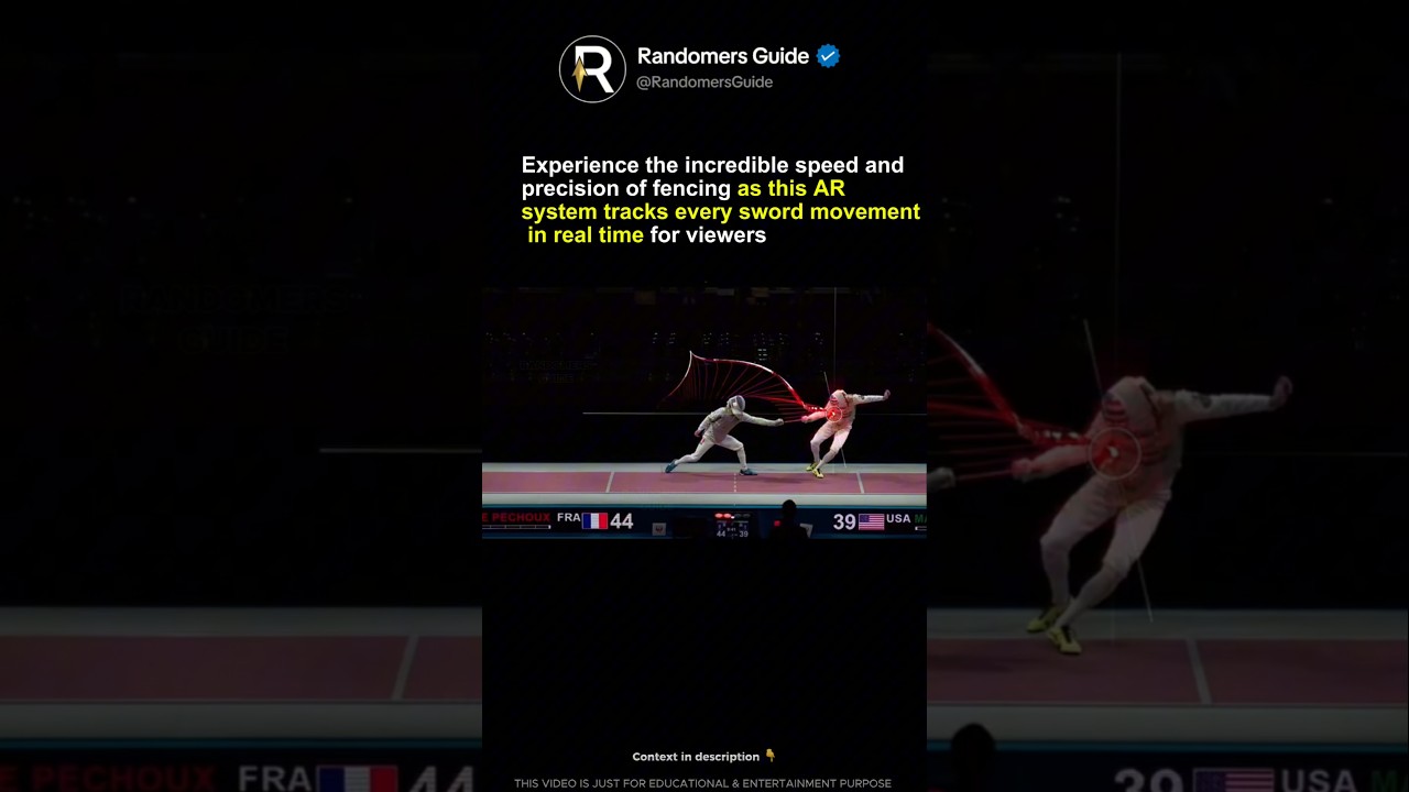 Japanese Engineers Create Real Life Sci Fi Visualization System For Fencing