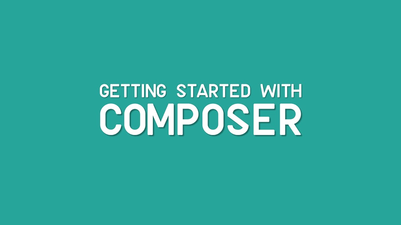 PHP: Getting started with Composer Dependency Manager