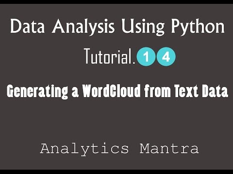 Generating a Wordcloud from Text Data
