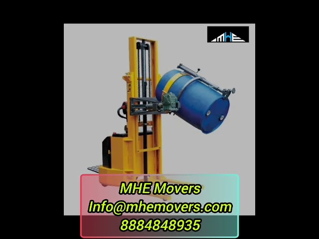 Fully Electric Drum Lifter - Fully electric drum stacker & tilter Manufacturer from Bengaluru