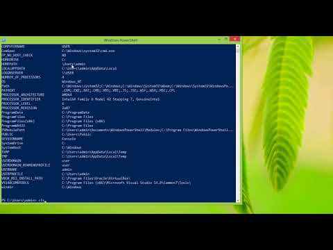 Access Environment Variables Using PowerShell - PowerShell Recipe