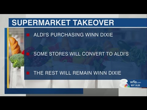 Aldi to acquire Winn-Dixie, Harveys Supermarket locations