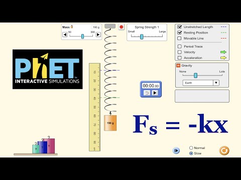 Simple Harmonic Motion (7 of 16): The Spring Constant, An Explanation