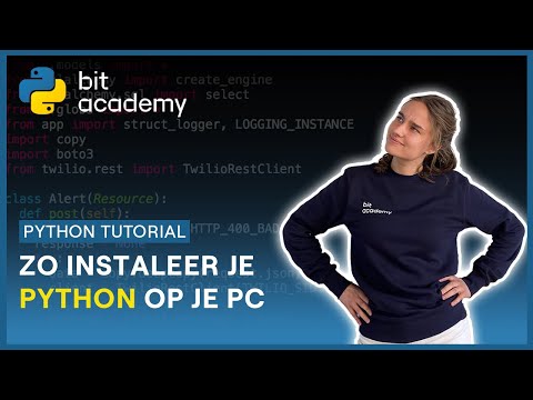 Python Tutorial - Hoe installeer ik Python op Windows 11