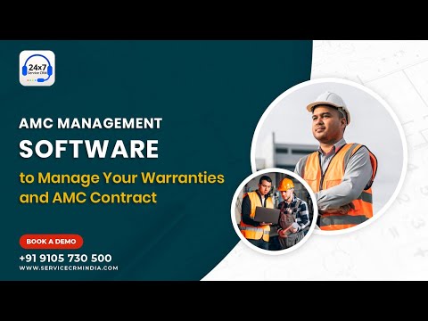 AMC Management Software Service CRM to Manage Your Warranties and AMC Contract